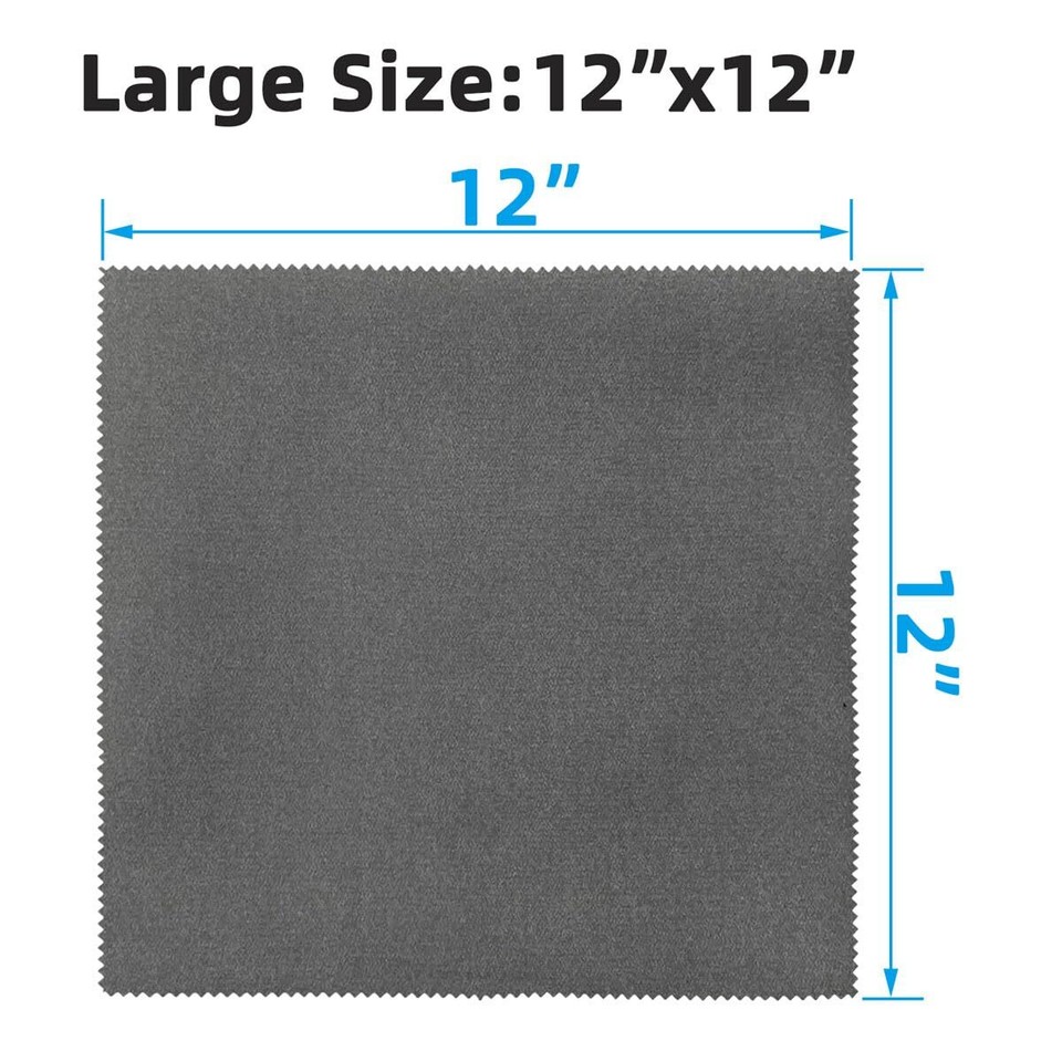 10 Pack Microfiber Gun Cleaning Cloth 12"x12" Lint Free Gun Cleaning ...