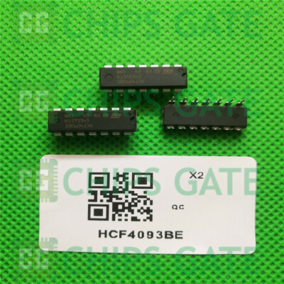 3PCS ST HCF4093BE DIP-14 QUAD 2-INPUT NAND SCHMIDT TRIGGERS | eBay