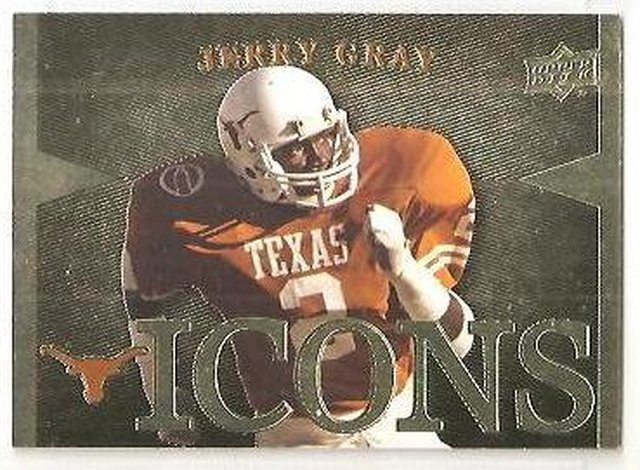 Jerry Gray Texas Longhorns 2011 Upper Deck Texas ICONS | eBay
