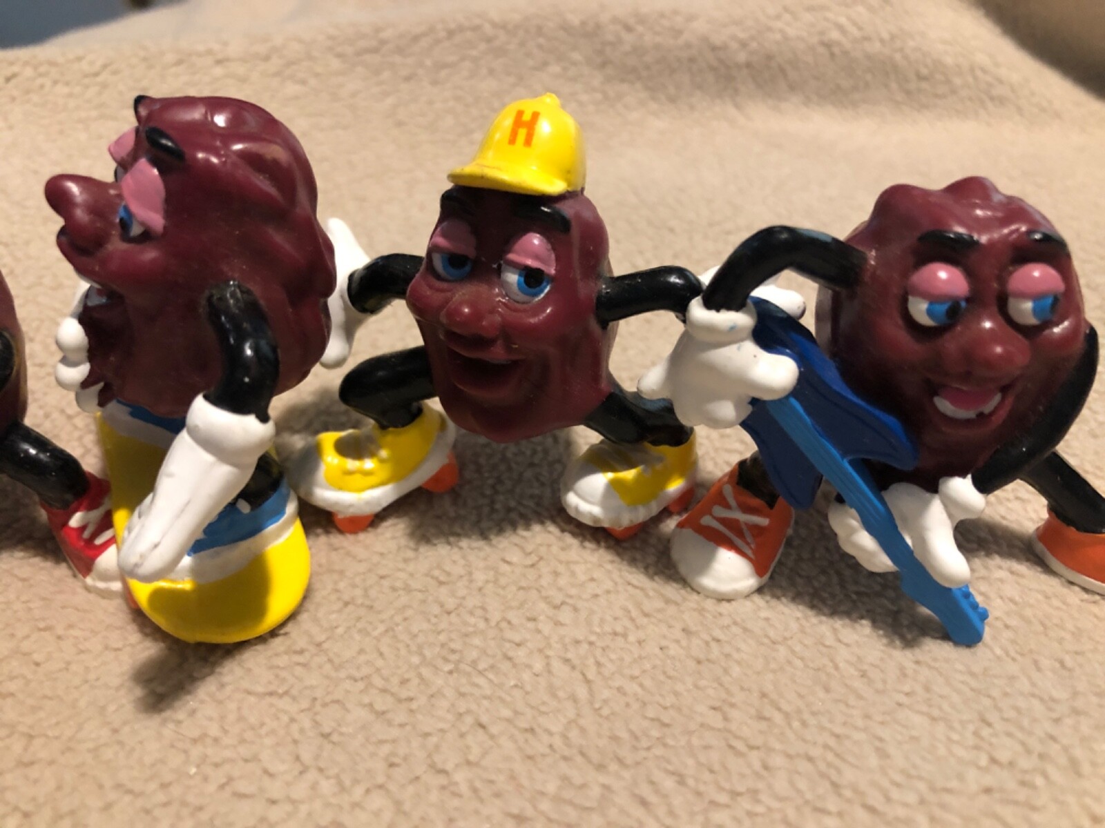 1988 The California Raisins Hardee's Series #2 Set of 6 Vintage Raisin ...