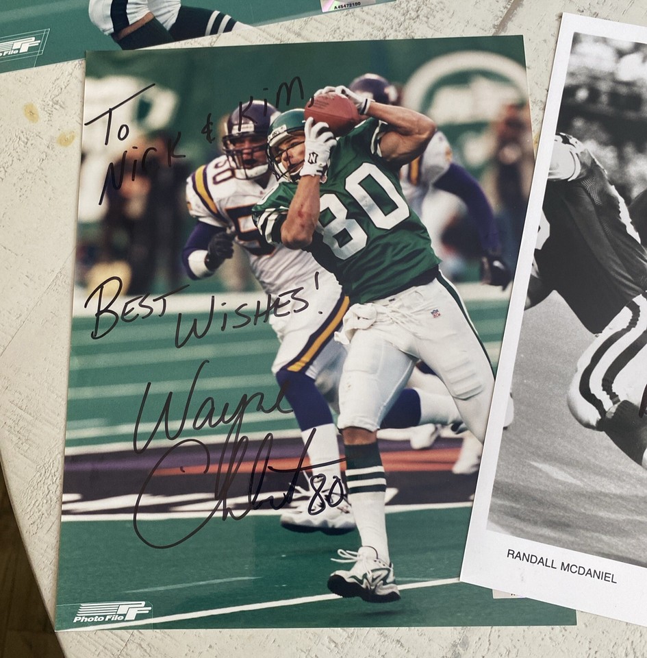 Autograph NFL football photo Lot 7 Players Great Lot | eBay