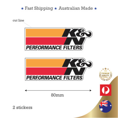 K&N Air Filters performance Turbo Car Vinyl Decal Sticker | eBay Australia