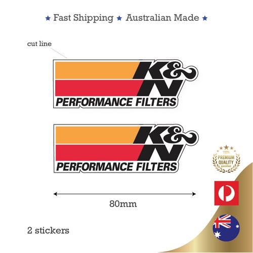 K&N Air Filters performance Turbo Car Vinyl Decal Sticker | eBay