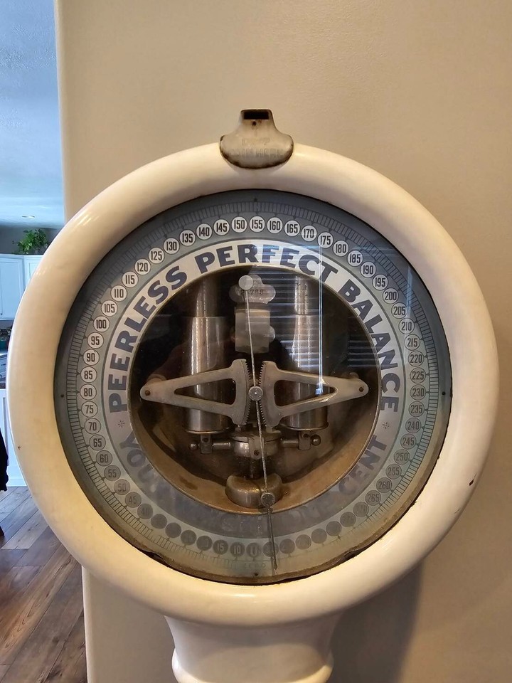 LOLLIPOP PENNY SCALE Peerless Perfect Balance Rare Antique, Circa 1920s ...