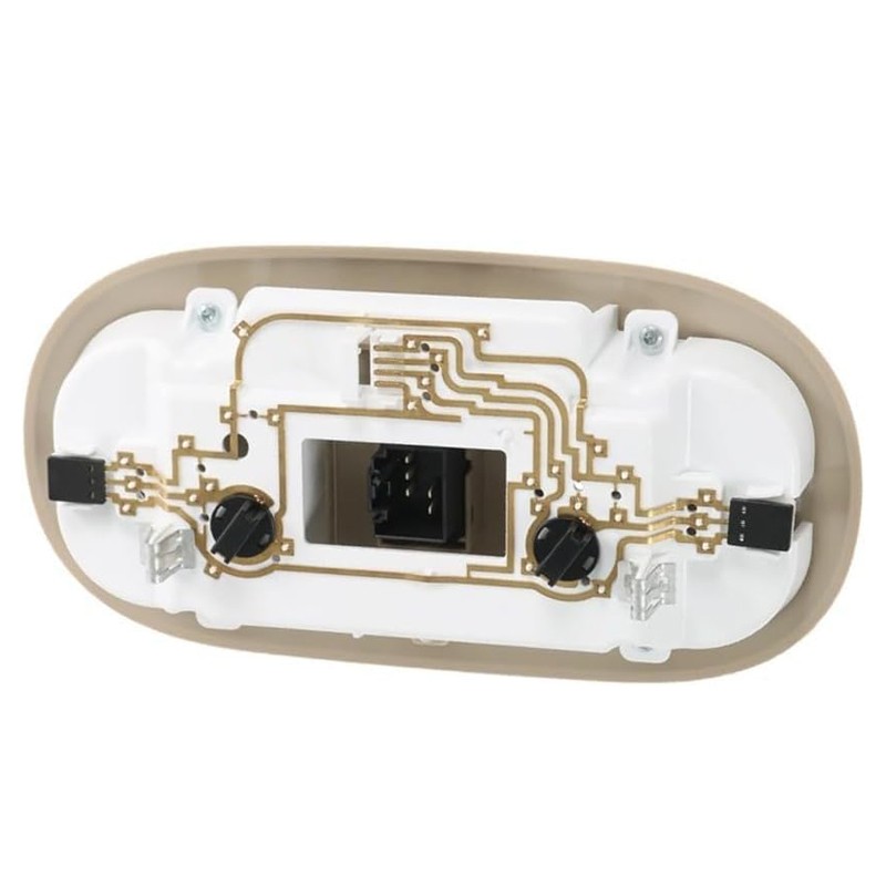 8C3Z25519A70AA Tan for Ford F250 350 Overhead Console LED Light Sunroof ...