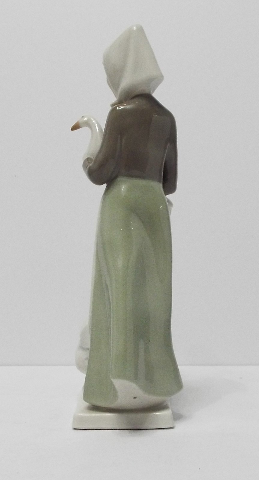 Antique Carl Scheidig German Porcelain Figurine Peasant Girl With Flock ...