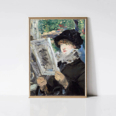 Edouard Manet, Woman Reading Poster Premium Quality Choose your Size ...