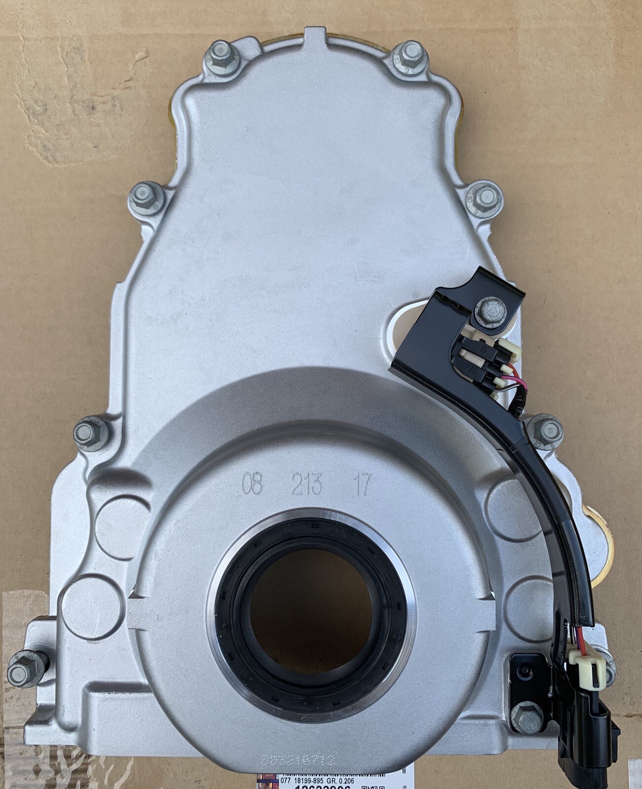 HSV VF GEN-F F2 CLUBSPORT R8 FRONT TIMING COVER PLATE ASSEMBLY V8 LS3 ...