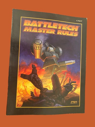 Battletech Book - Master Rules - An Advanced Rulebook | eBay