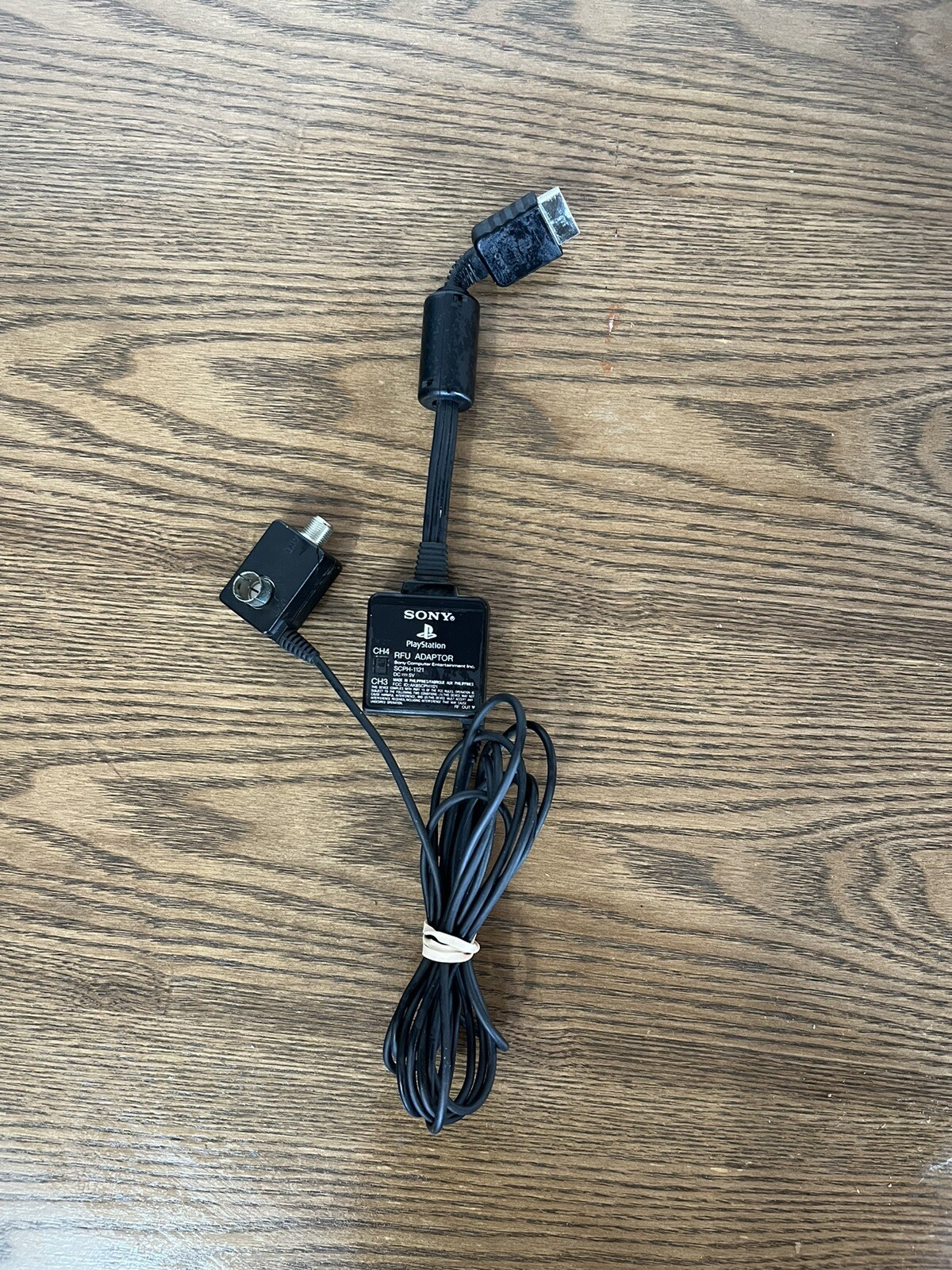 VTG Official Sony PlayStation PS1 PS2 RF Adapter SCPH-1121 TV RFU ...