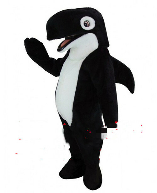Dolphin Mascot Costume Suits Cosplay Party Dress Clothing Advertising ...