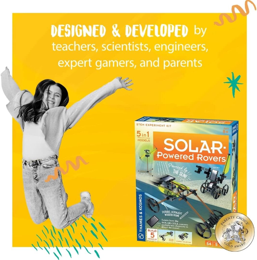 Motorized Solar System Model Thames & Kosmos Solar Rover STEM Kit ...