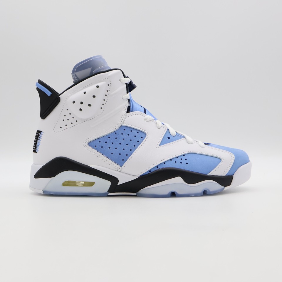 CT8529-410 Nike Air Jordan 6 UNC University Blue White College Navy ...