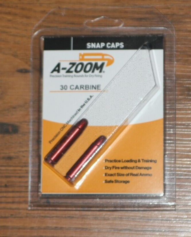 A-Zoom Snap Caps 30 Carbine. 2 Pack. New | eBay