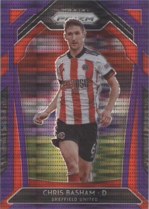 2020-21 Panini Prizm Premier League - Chris Basham #20 Violet Breakaway ...