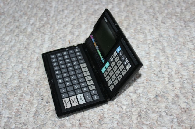 Vintage Casio Digital Diary Sf-4000 Pocket Computer PDA for sale online ...