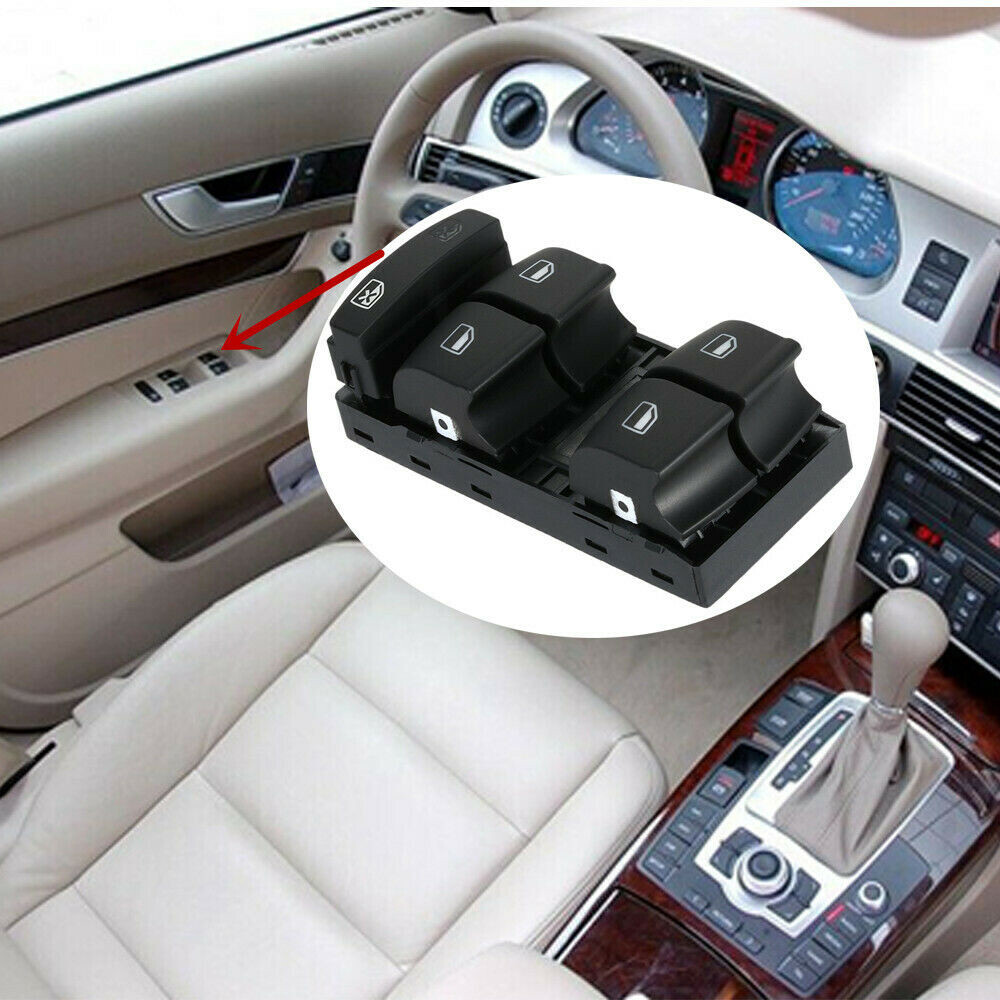 Front Left Power Window Switch Fit For Audi A6 2005-2011 Q7 2007-2015 ...