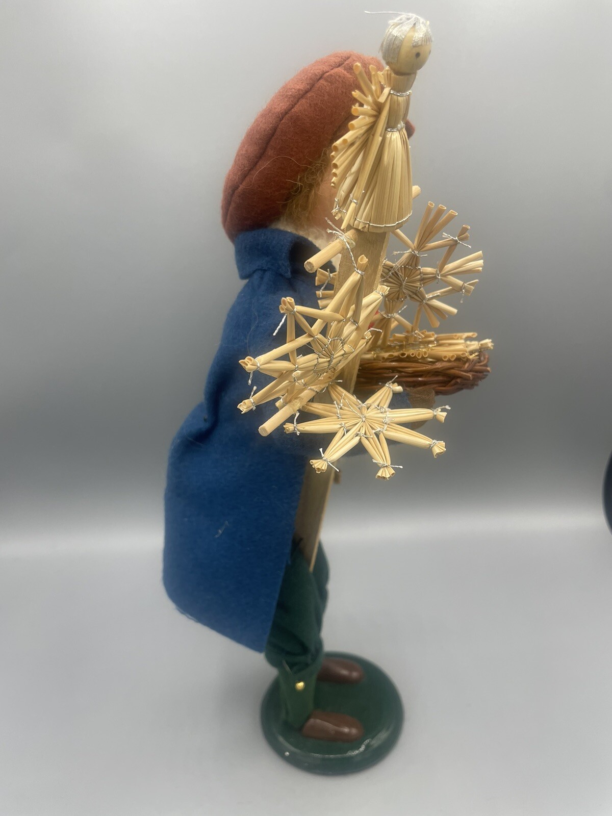 Byers Choice 2006 Cries of London Straw Vendor with Straw Ornaments ...