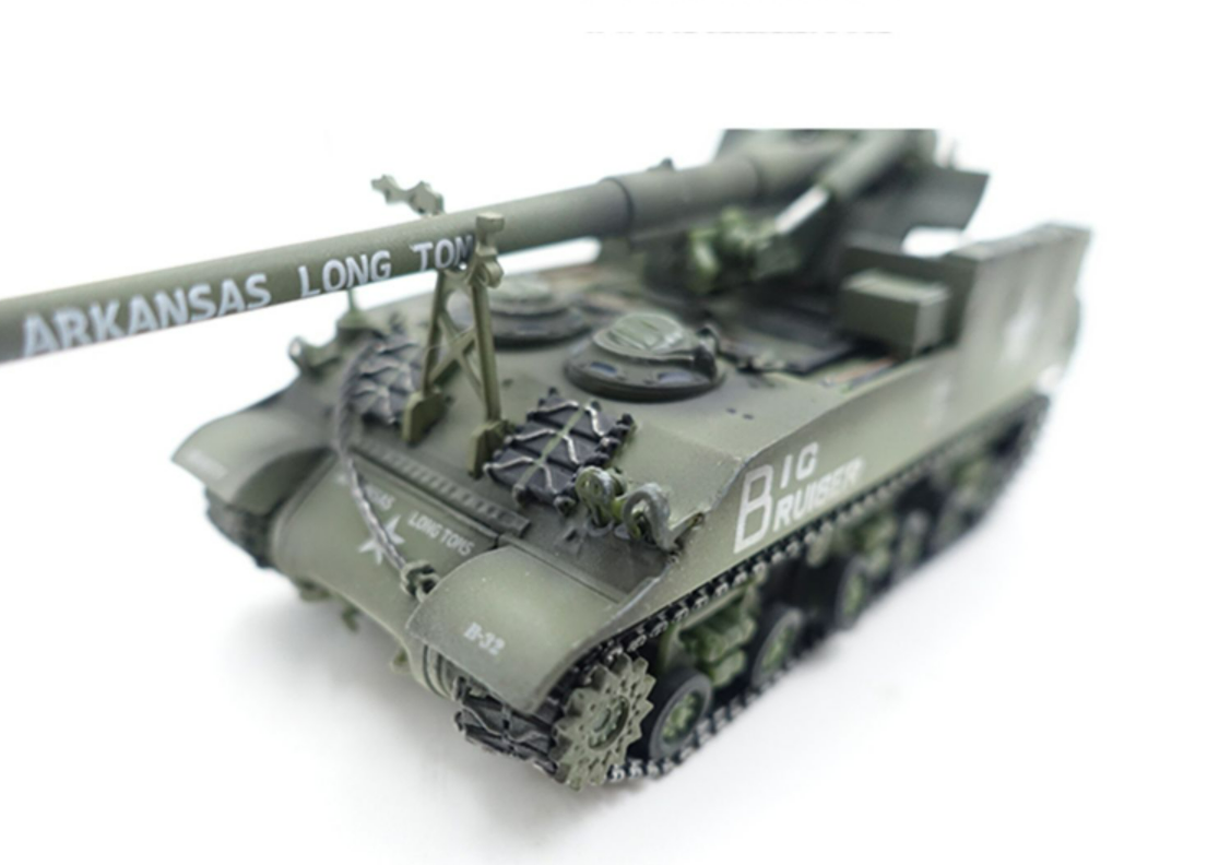 New 1:72 US Army 155mm M40 Long Tom Self-propelled Howitzer Metal Model ...