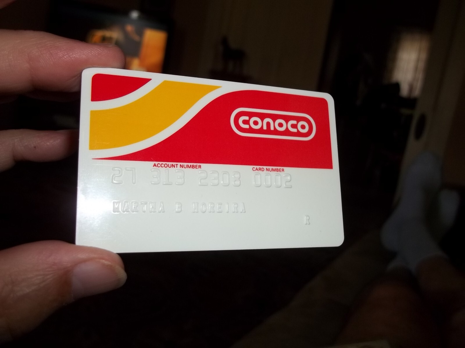 vintage expired Conoco credit card undated | eBay