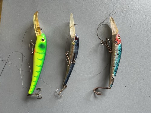 3 Deep Diving trolling Lures. One Manns plus 2 Other used | eBay