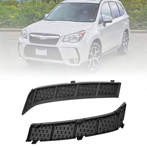 2Pcs For Subaru Forester 2013-18 Car Front Bumper Lower Grille Cover ...