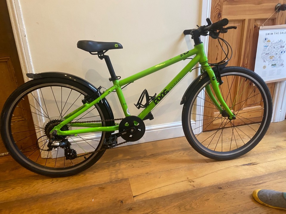Frog 62 Kids Bike - 24 Inch Wheels - Green - Good Condition | eBay UK