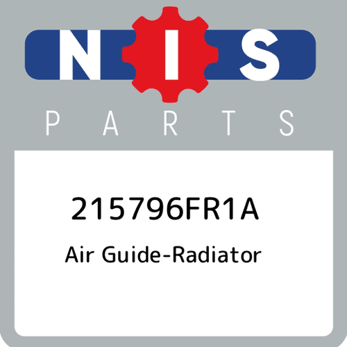 215796FR1A Nissan Air guide-radiator 215796FR1A, New Genuine OEM Part ...