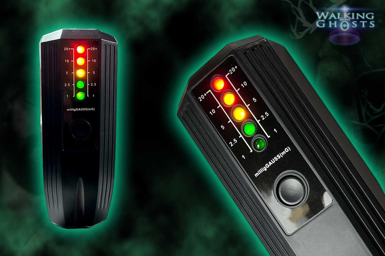 5 LED Sensitive EMF Meter 0 to 20+ MilliGauss Ghost Hunting Paranormal ...