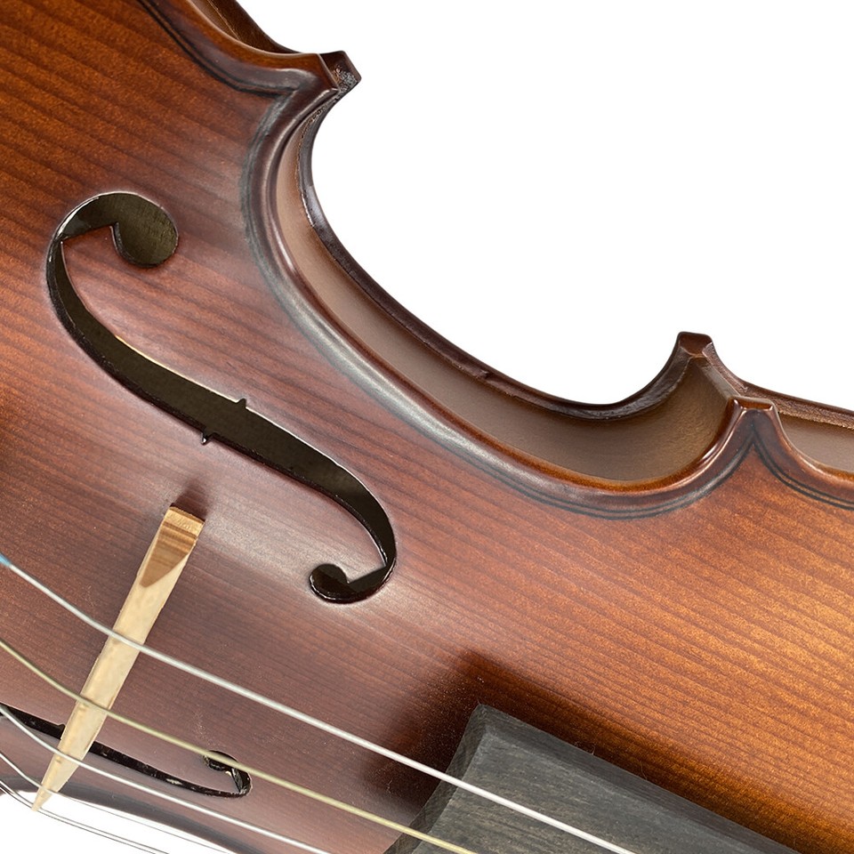 6 String Violin 4/4 Acoustic violin Maple Spruce Hand Made Ebony parts ...