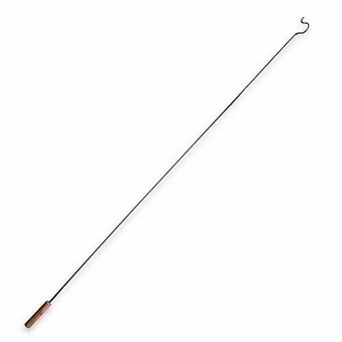60" Reach Pole Clothes Retriever Retail Long Hook Closet Reacher Hanger ...