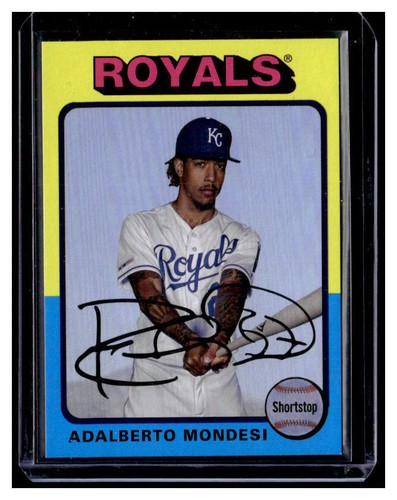 2019 Topps Archives #131 Adalberto Mondesi /175 Royals SP | eBay