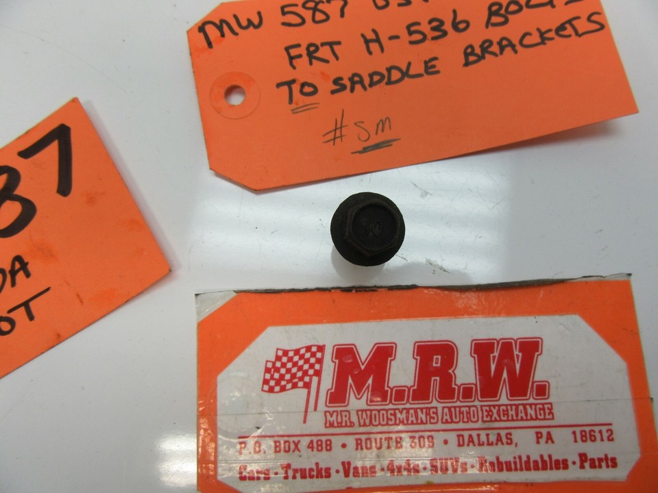 BRAKE CALIPER SMALL BOLT FRONT TO SLIDE PIN SADDLE BRACKET for HONDA ...