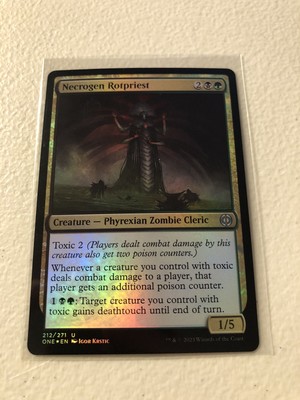 Necrogen Rotpriest Foil Phyrexia All Will Be One MTG Magic The ...