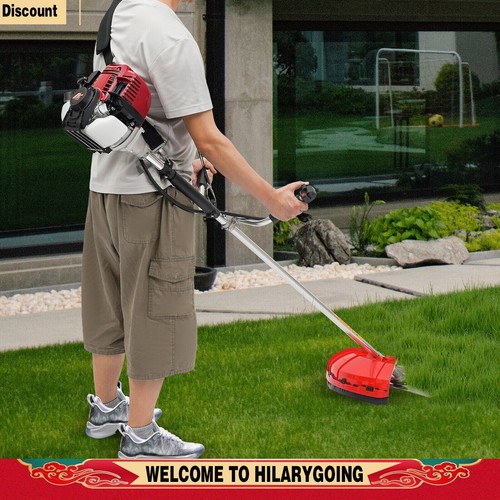 35.8CC 4 Stroke Gas Powered Brush Cutter Gardening Tool Grass Line ...