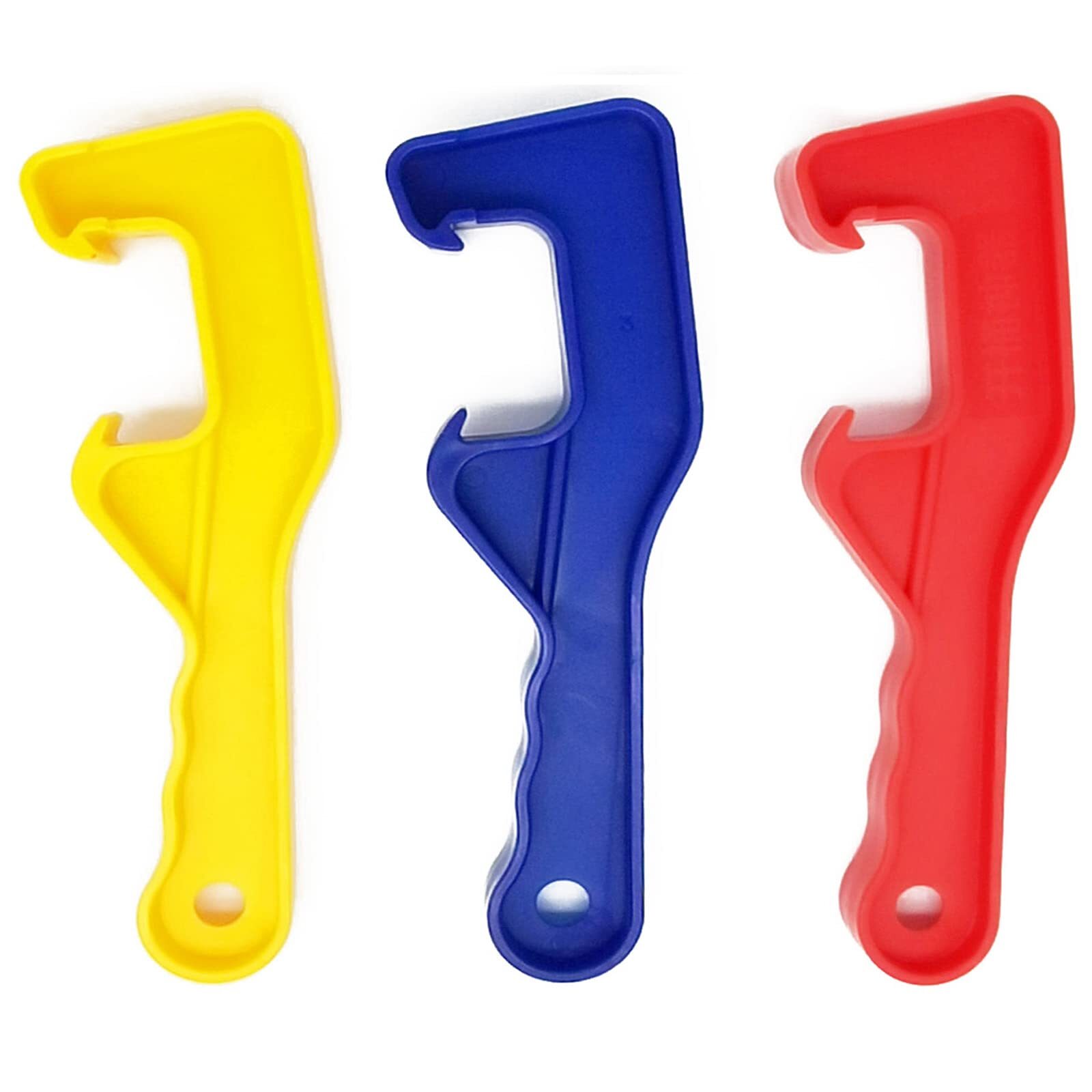 3Pcs 5 Gallon Bucket Lid Opener Wrench, Plastic Bucket Opener Tool Pail ...