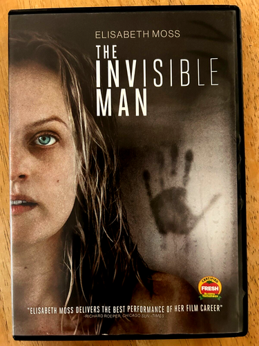 The Invisible Man (DVD 2020) (VG) Elisabeth Moss, Aldis Hodge ...