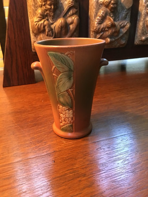 Weller Velva Art Pottery Vase 1920s 6” Art Deco Arts And Craft | eBay