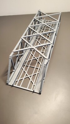 N scale steel train bridge 1:160 | eBay