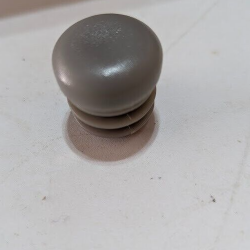 Lot of 52 Gray Plastic End Caps, Round Top, 1" x 1" - Push/Snap Fit ...