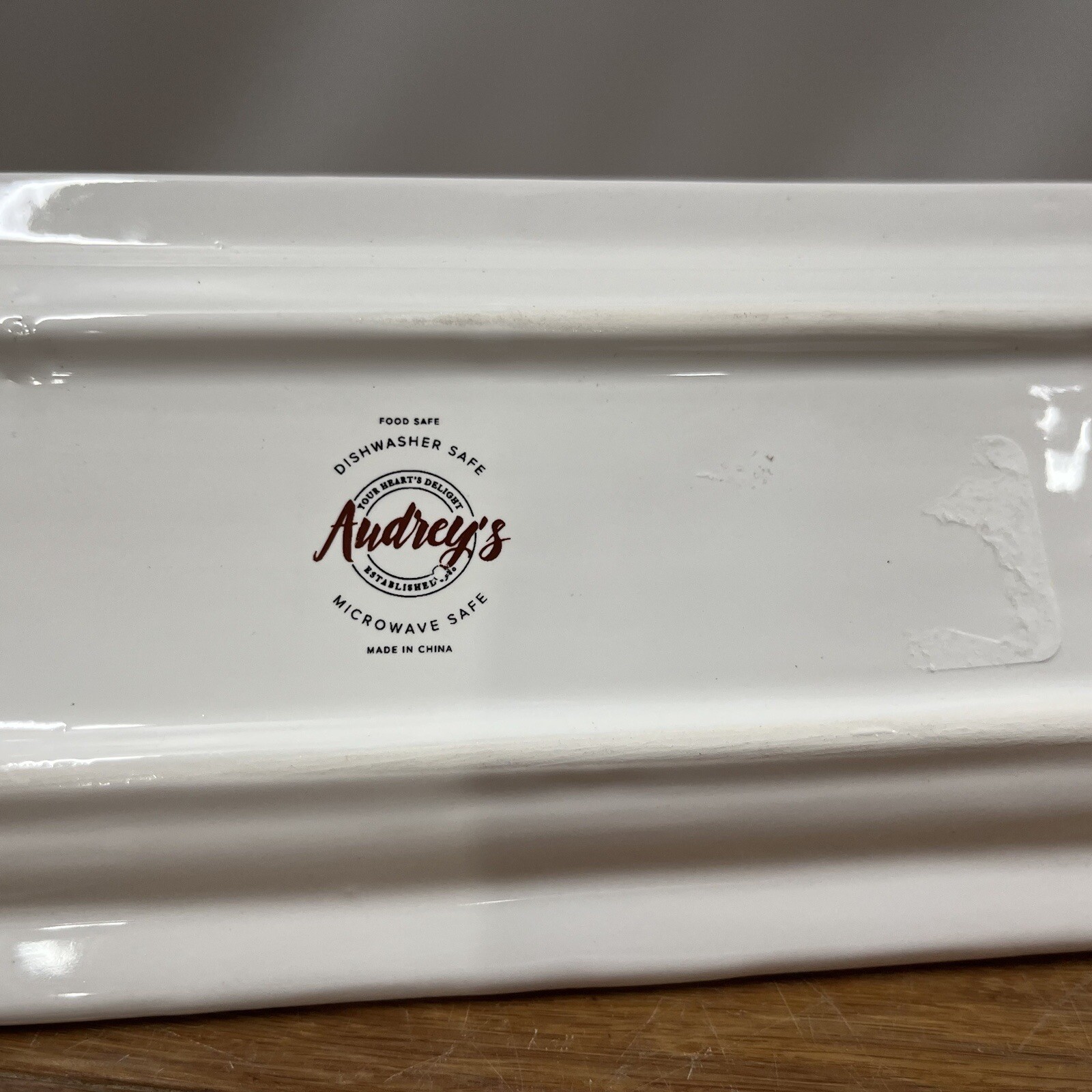 Pencil and Paper Clips Divided Tray Desk Organizer Ceramic Write ...