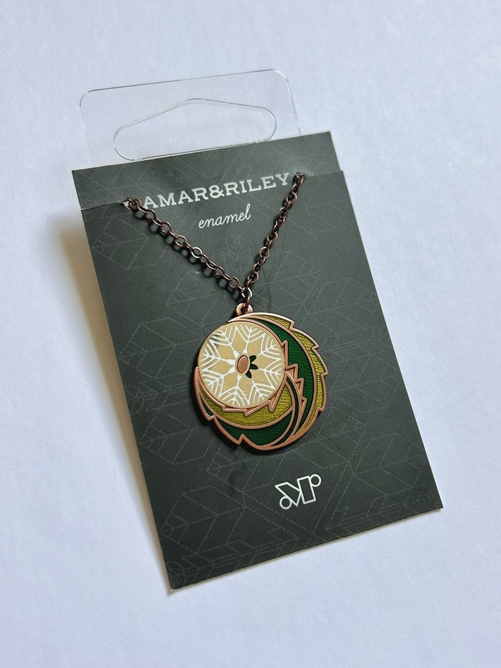 NEW! Amar&Riley “DANDELION” NECKLACE — Antique Copper Finish w/18 ...