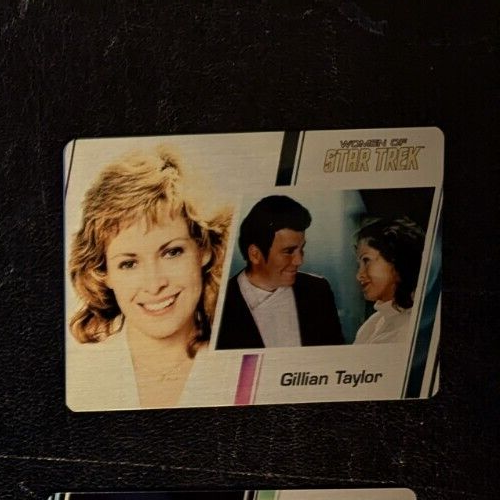 2017 Women of Star Trek 50th Anniversary Gillian Taylor #29 Metal Card ...