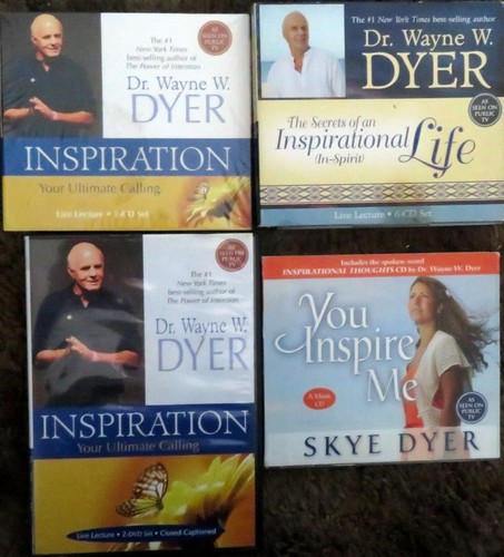 WAYNE W. / SKYE DYER - Collection of four (4) Audiobook CD/DVD ...