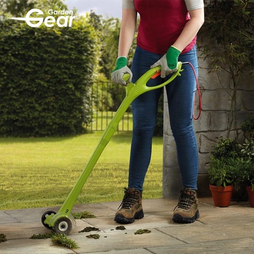 Garden Gear Outdoor Electric Weed Sweeper Moss Remover Patio Cleaner ...