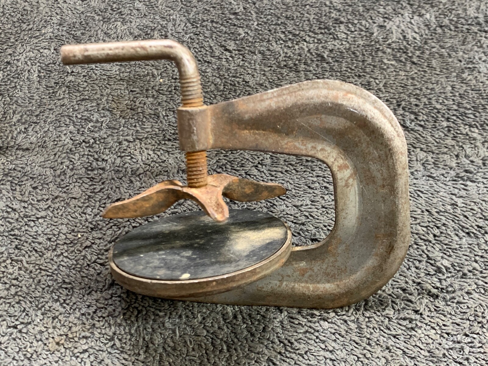 Vintage 5 Minute Vulcanizer Made in U.S.A. Iron Hand Clamp Tire Repair ...