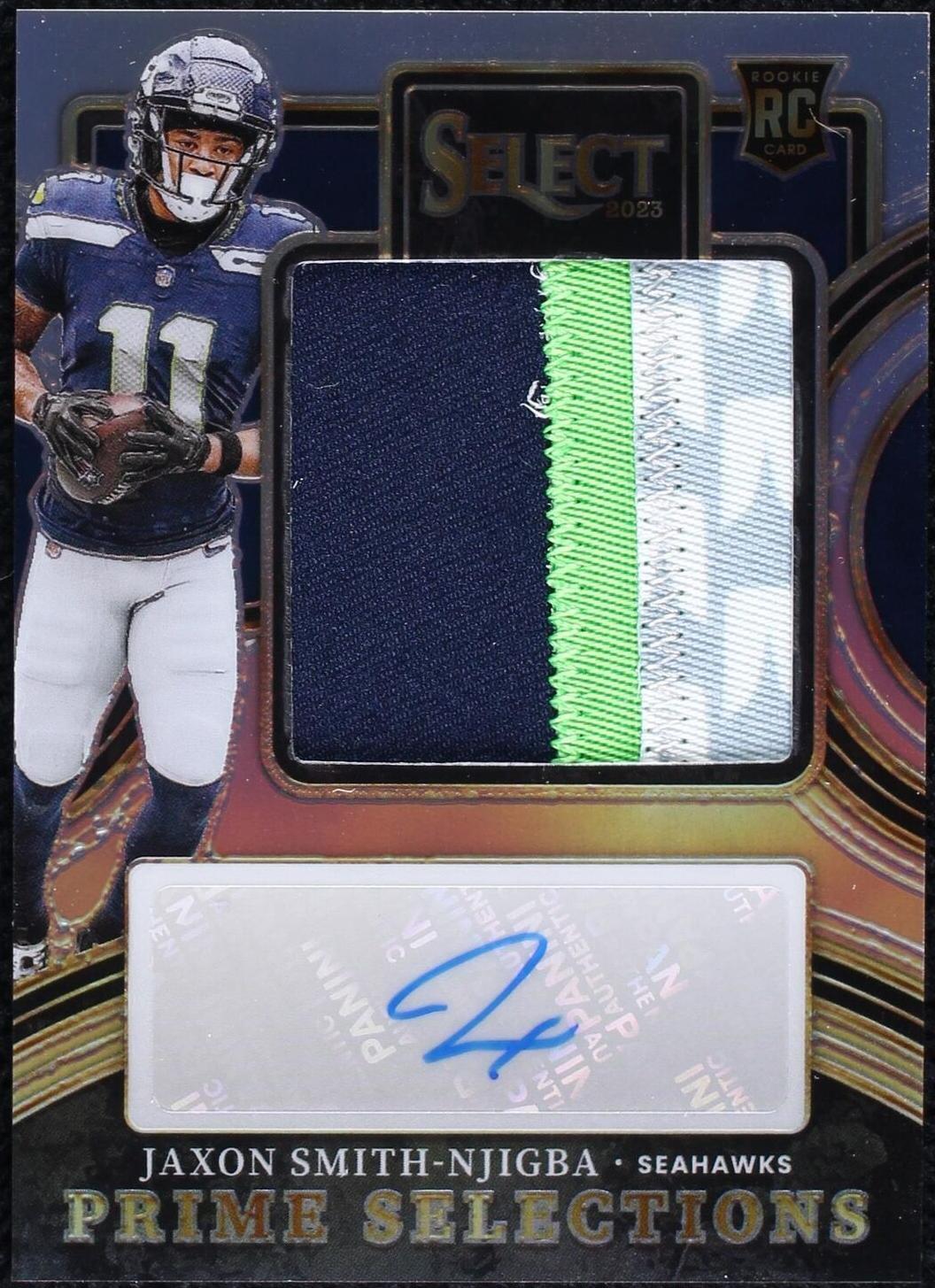 2023 Panini Select - Prime Selections Signatures Jaxon Smith-Njigba #PS ...