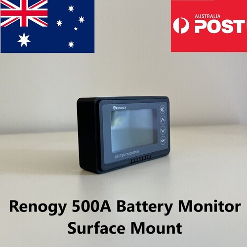 Flat Surface Mount for Renogy 500A Battery Monitor Screen RBM500 Shunt ...