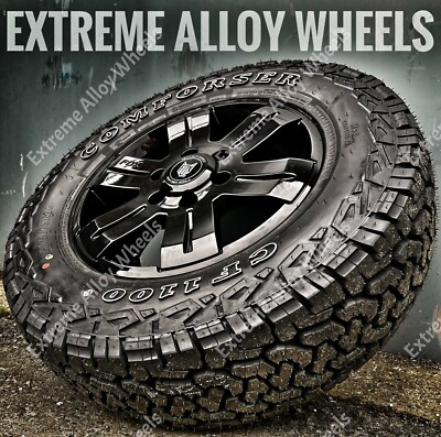 16" Black Opus Alloy Wheels Mercedes Sprinter 6x130 + Comforser All ...