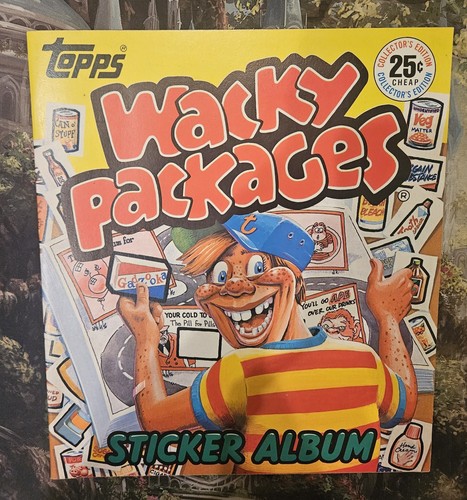 Vintage, 1982 TOPPS WACKY PACKAGES STICKER ALBUM Book Unused | eBay